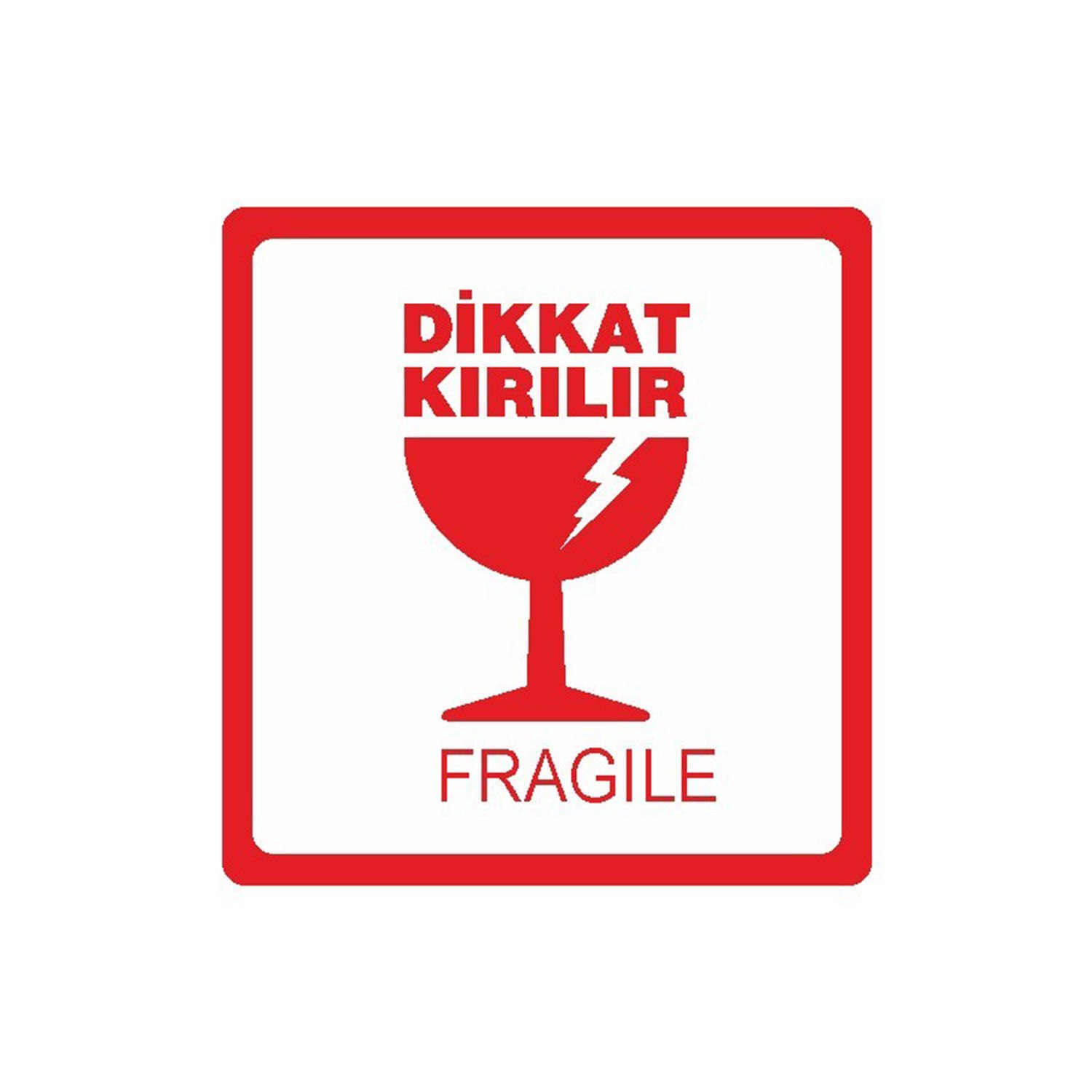 Dikkat Kırılır Etiketi (Sticker) | Uyarı Levhaları Dikkat Kırılır Etiketi (Sticker) | Uyarı Levhaları