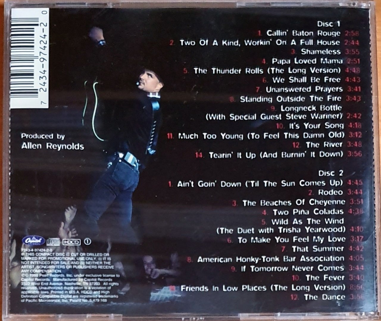 GARTH BROOKS - DOUBLE LIVE GARTH BROOKS - DOUBLE LIVE