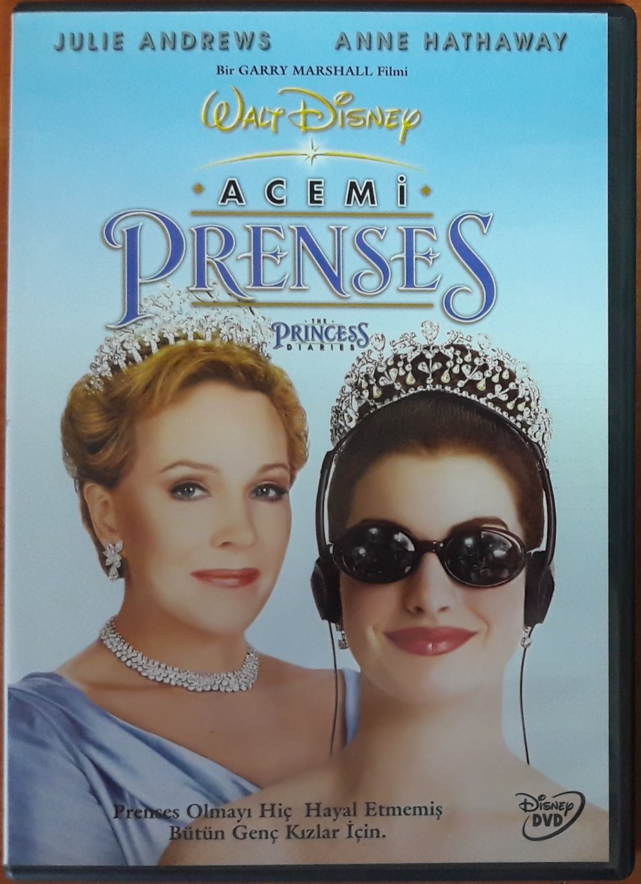 Acemİ Prenses The Princess Diaries Julie Andrews Anne Hathaway Walt Disney Dvd Sifir