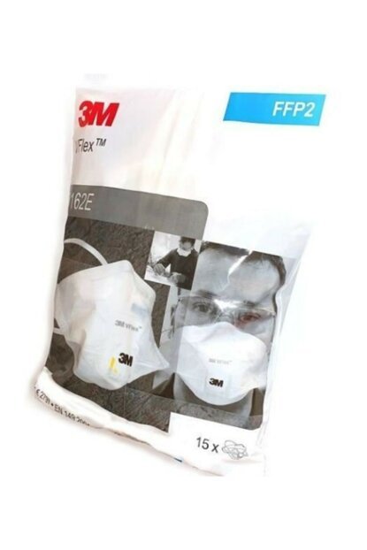 3M 9162E VFLEX FFP2 Ventilli Toz Maskesi - 374,77 TL
