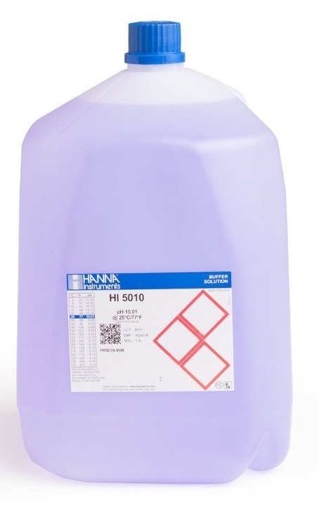 HANNA HI5010-V08 pH 10.01 - 25oC Violet Technical Calibration Buffer ... HANNA HI5010-V08 pH 10.01 - 25oC Violet Technical Calibration Buffer ...