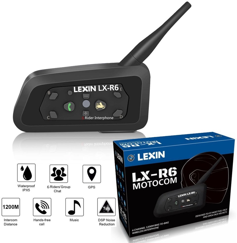 LEXIN Lx-R6 Bluetooth İntercom