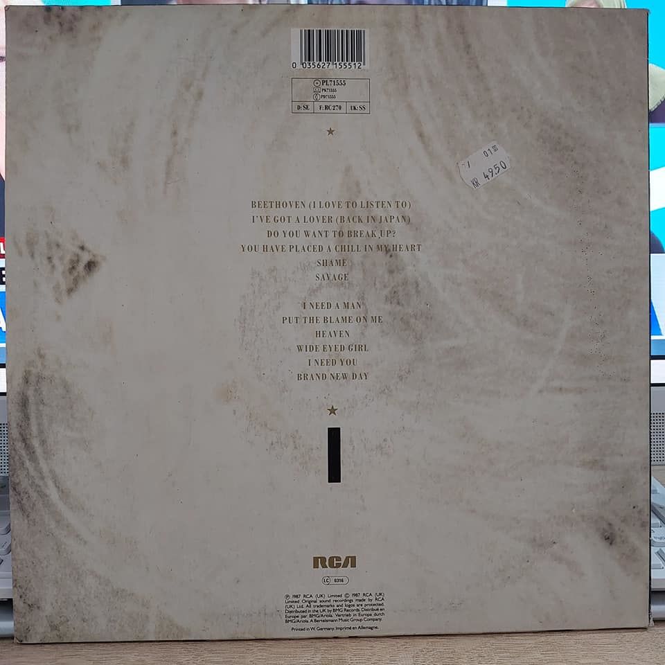 Eurythmics Savage Lp Plak