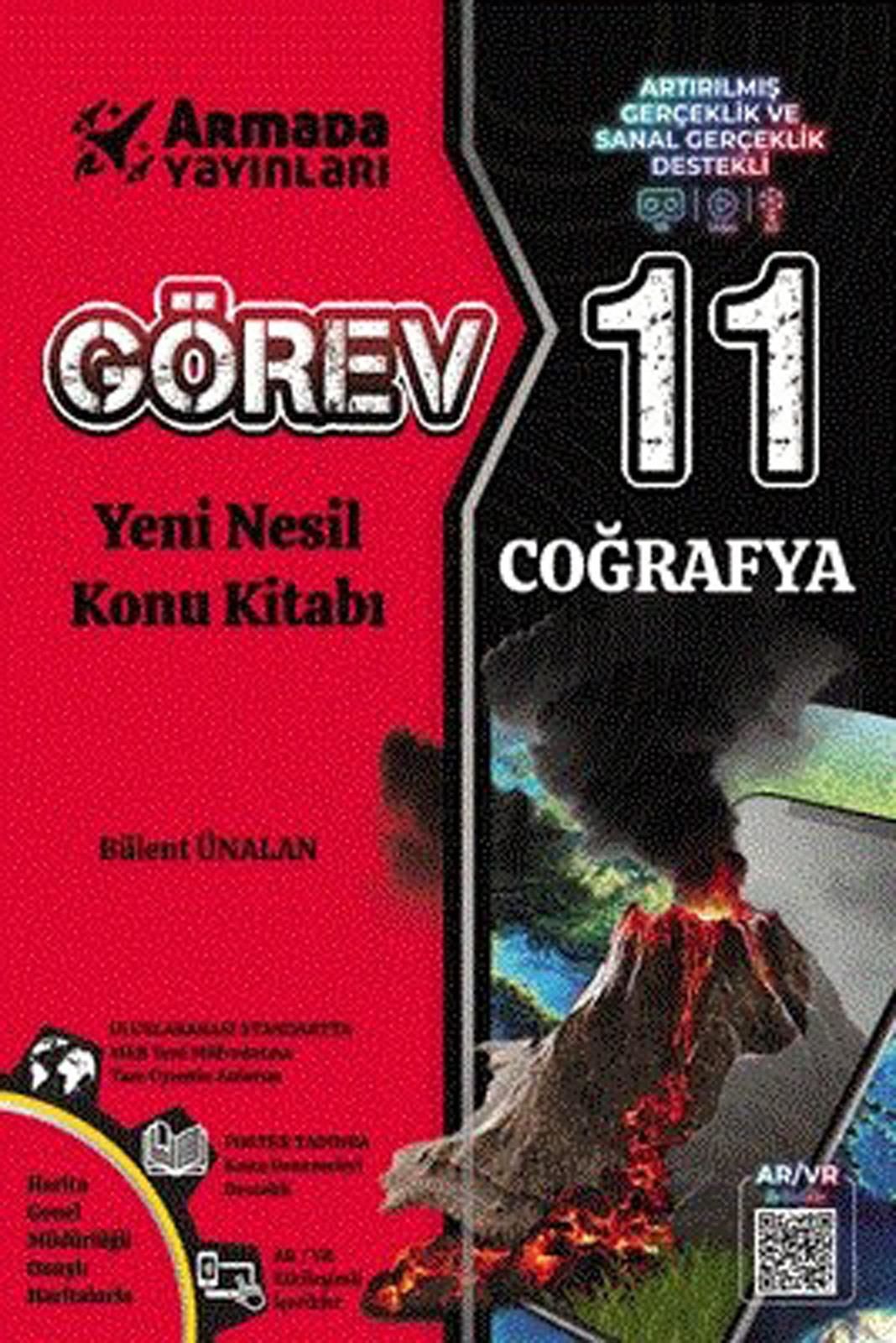 Armada Yayınları 11.Sınıf Görev Coğrafya Yeni Nesil Konu Kitabı Armada Yayınları 11.Sınıf Görev Coğrafya Yeni Nesil Konu Kitabı