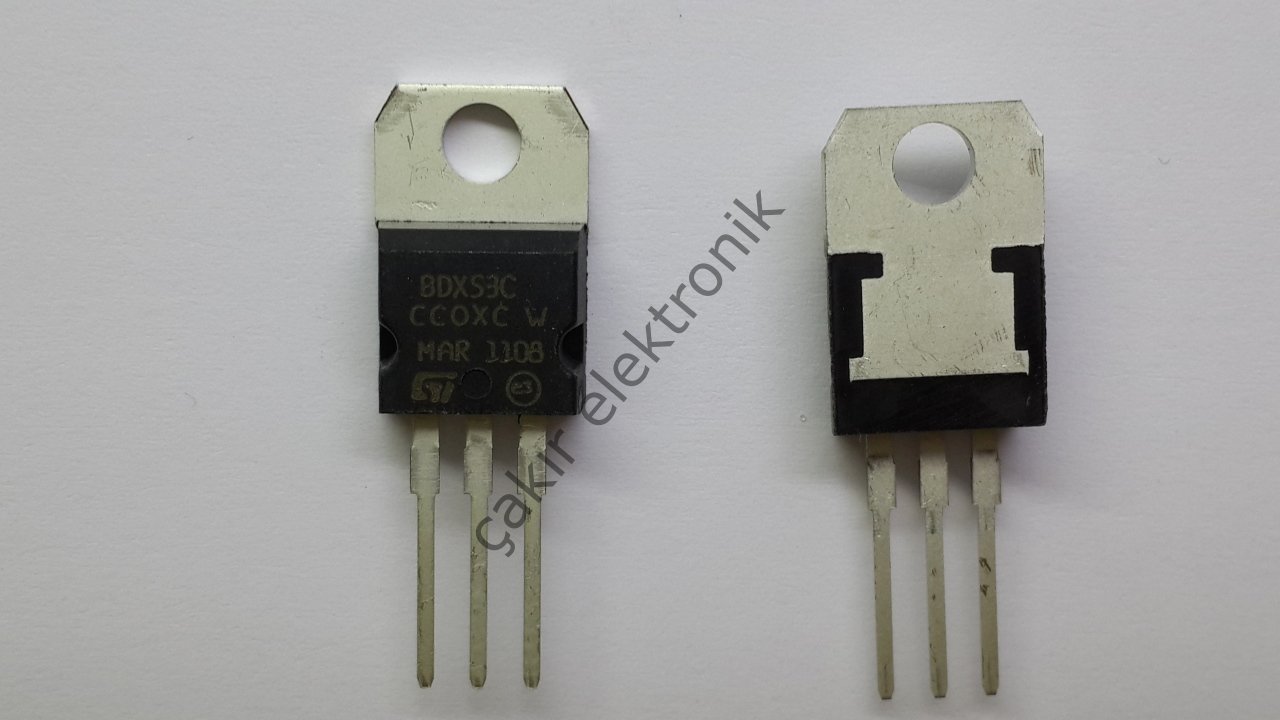 BDX53C - BDX53 - NPN 8A. 100V. Complementary power Darlington ...