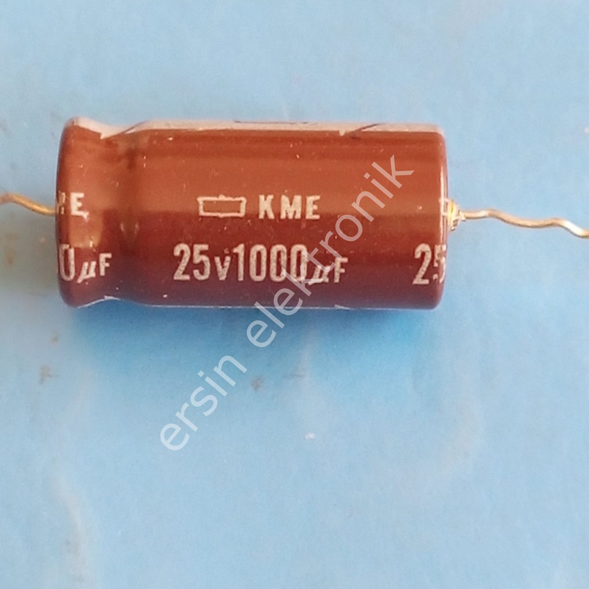 1000uF 25V Aksiyel (Axial) Kondansatör - KME - Axial Kondansatör ...