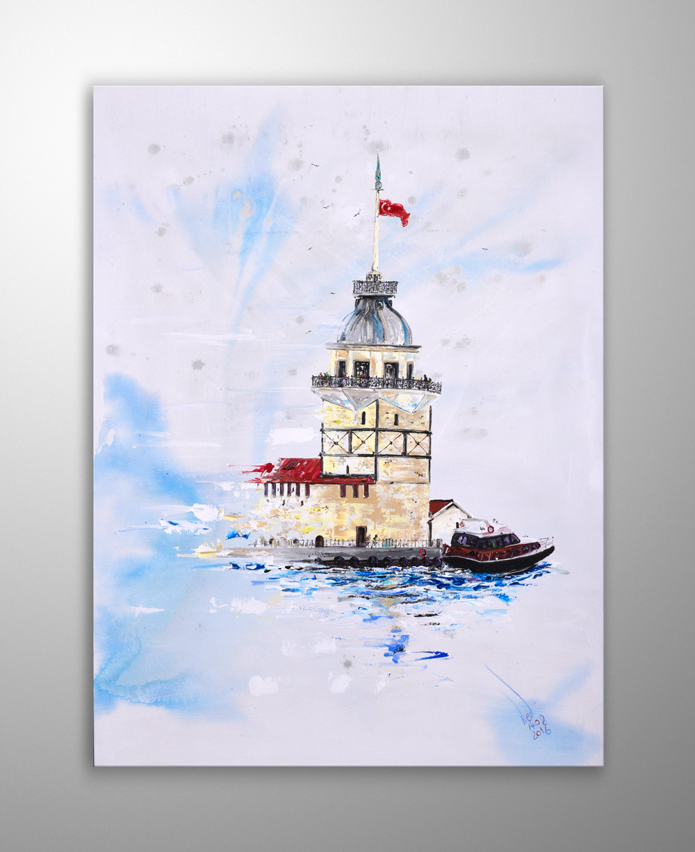 İstanbul Kanvas Tablo - Kız Kulesi Appears, , Ned Pamphilon resimleri ... İstanbul Kanvas Tablo - Kız Kulesi Appears, , Ned Pamphilon resimleri ...
